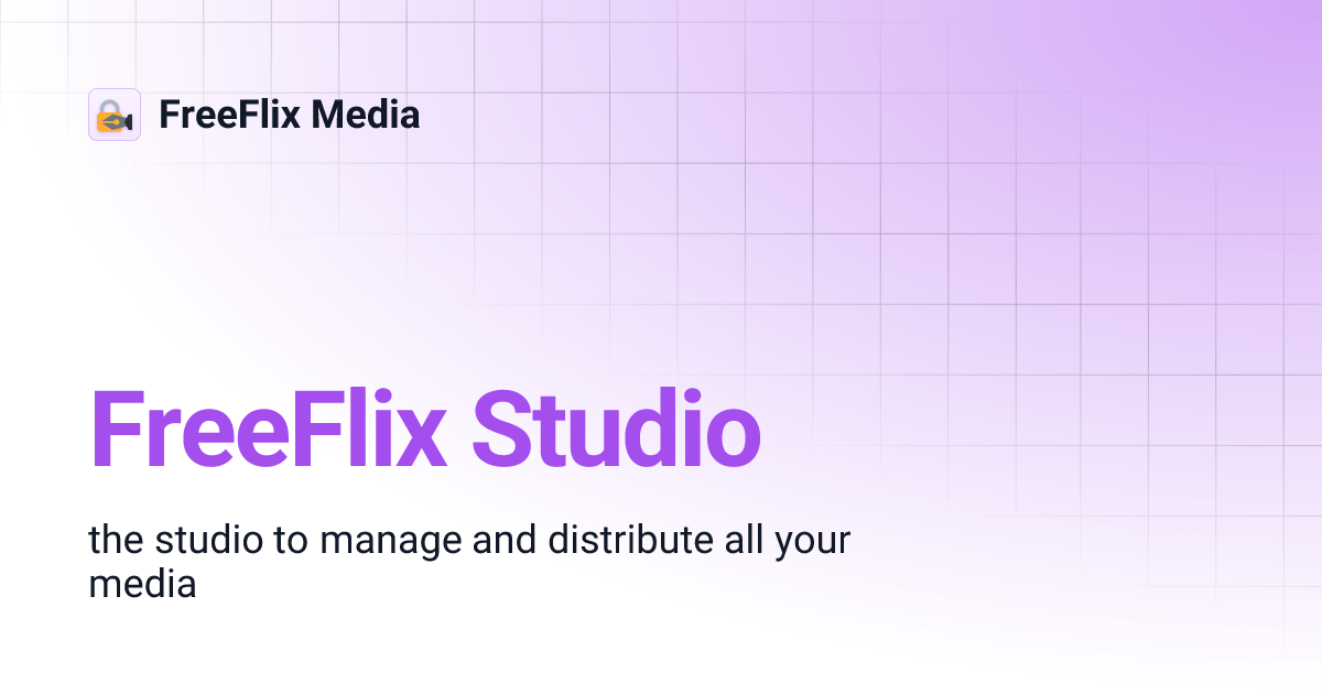 FreeFlix Studio | FreeFlix Media